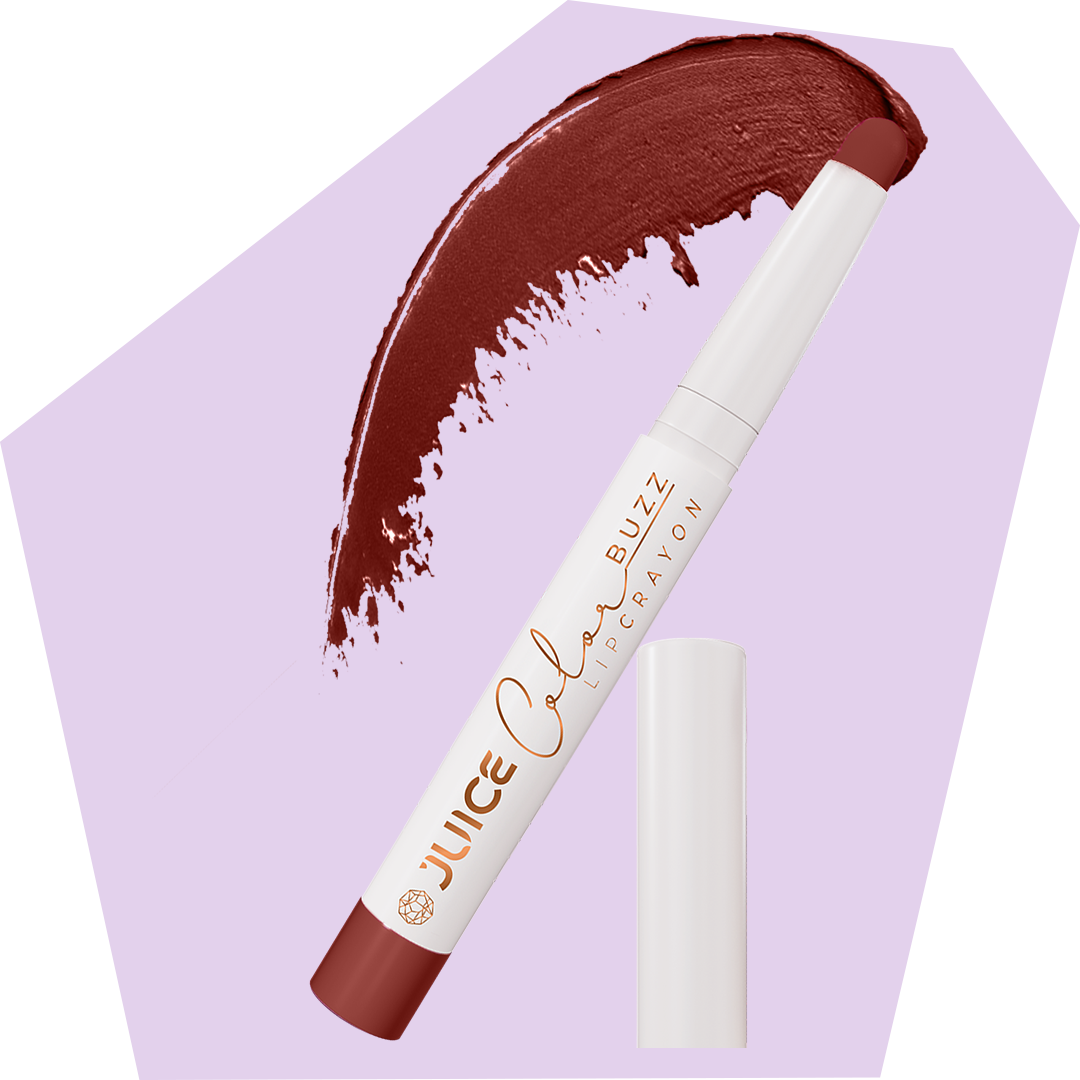 Juice Color Buzz Lip Crayon With Bio Retinol, SPF15 & Natural Moisturizing Factors (Ardent Brown ...