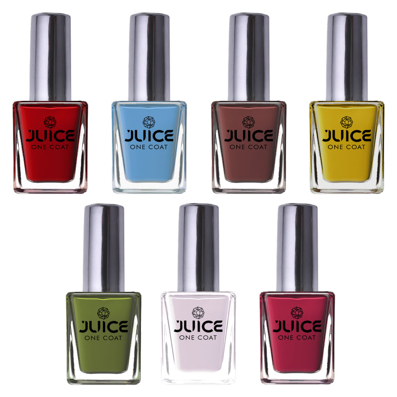 JUICE Nail Polish Super Rich & Long-Lasting, High Gloss, One Coat ...